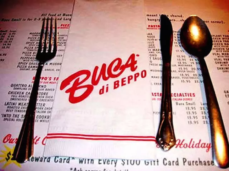 8 fatos de estilo familiar sobre Buca di Beppo 11439_1