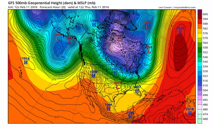 Isang Brutal Cold Snap ang Nagyeyelo sa Karamihan sa U.S. Ngayong Weekend 11583_1