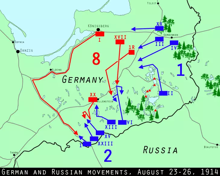 Centenario de la Primera Guerra Mundial: Aniquilación en Tannenberg 12489_2