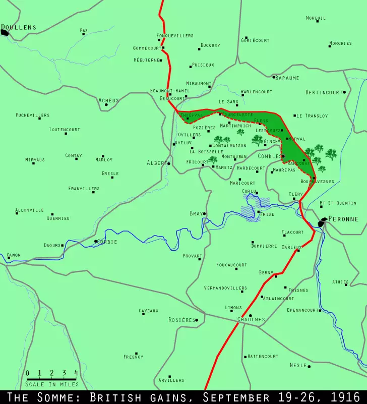 Battaglie di Morval e Thiepval Ridge 12521_3