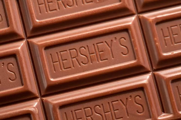 La tavoletta di cioccolato di Hershey