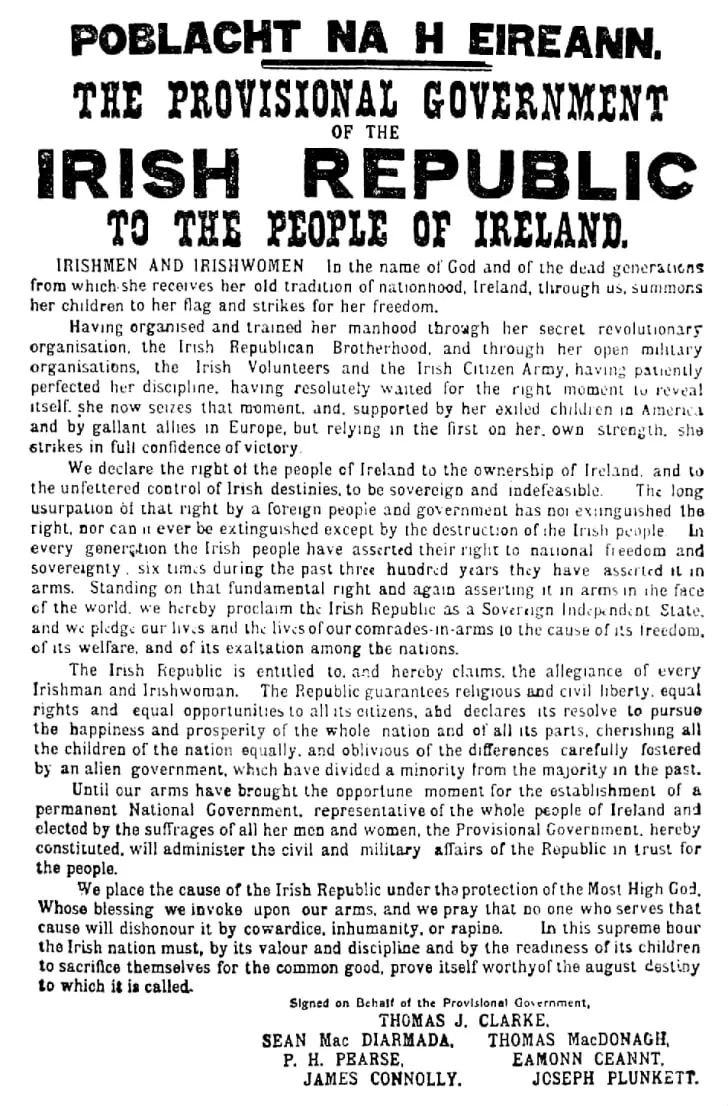 Az első világháború századik évfordulója: British Crush Easter Rising 16025_1