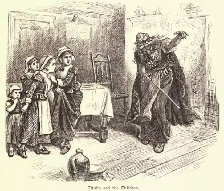 Gearr stair na witches i Meiriceá 1781_1