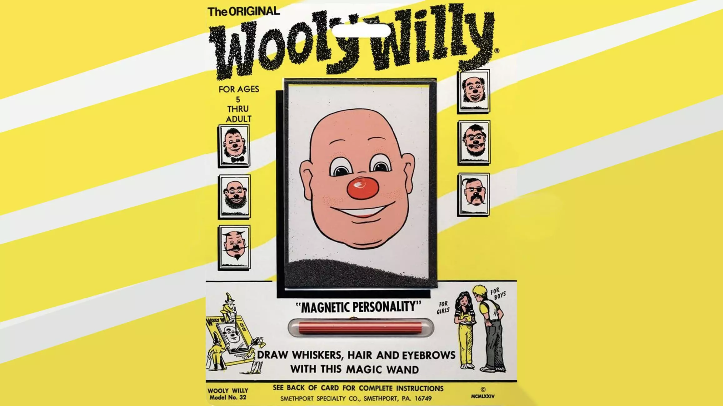 Una breve storia di Wooly Willy