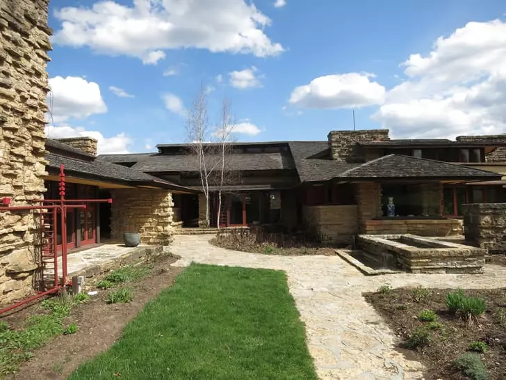 Sûcê Xerîb li Taliesin ya Frank Lloyd Wright 24737_2