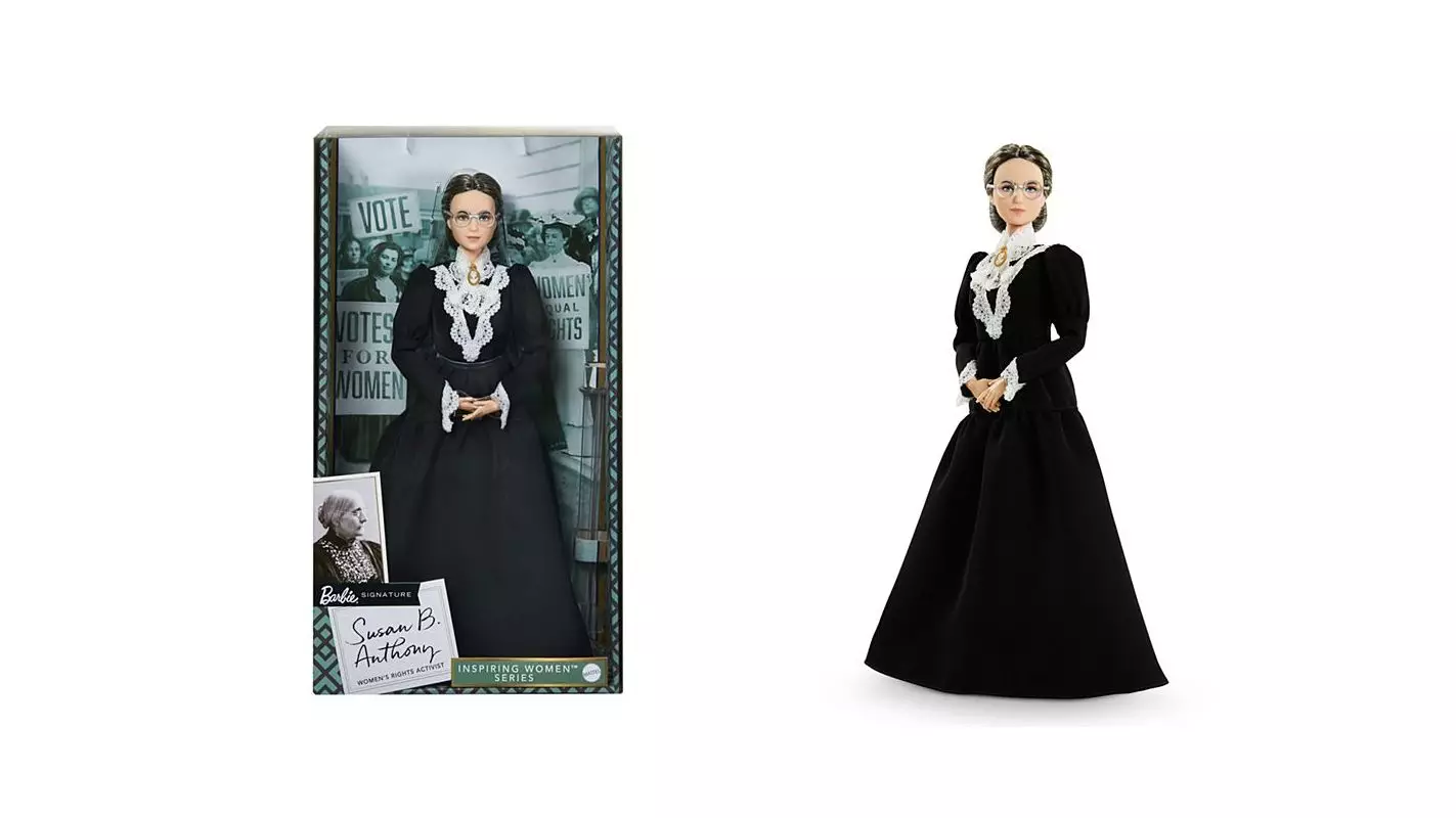 Mattel presenta a Susan B. Anthony Barbie