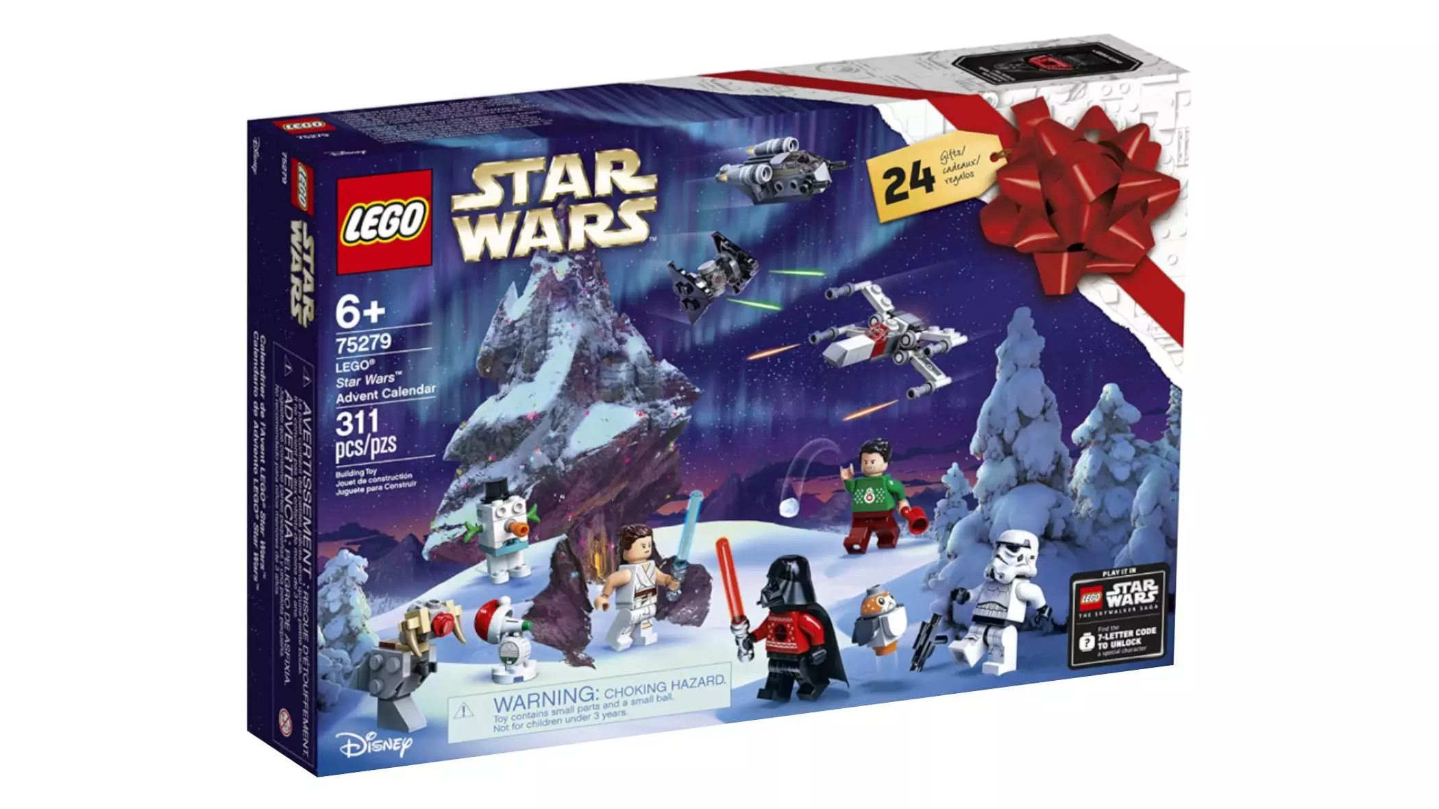 Txaus siab rau Qhov 311-Daim LEGO 'Star Wars' Advent Calendar 2020