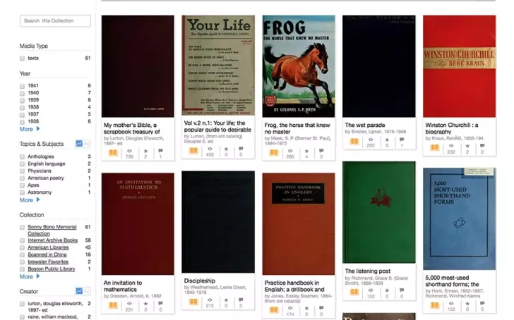 Internet Archive está poniendo a disposición en línea 62 libros oscuros y descatalogados 26640_1