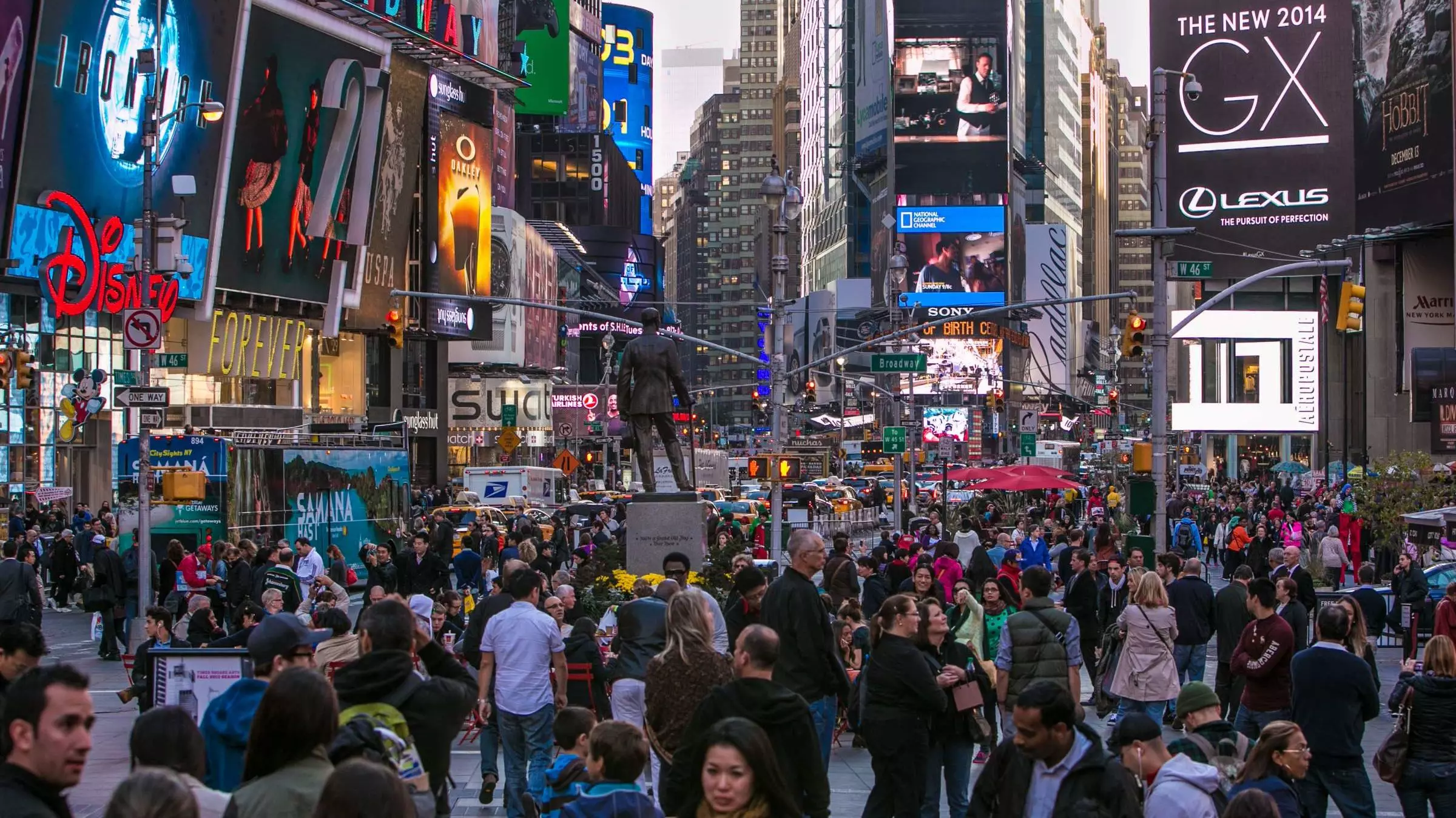 Die 10 am dichtesten und am dünnsten besiedelten Städte in den USA