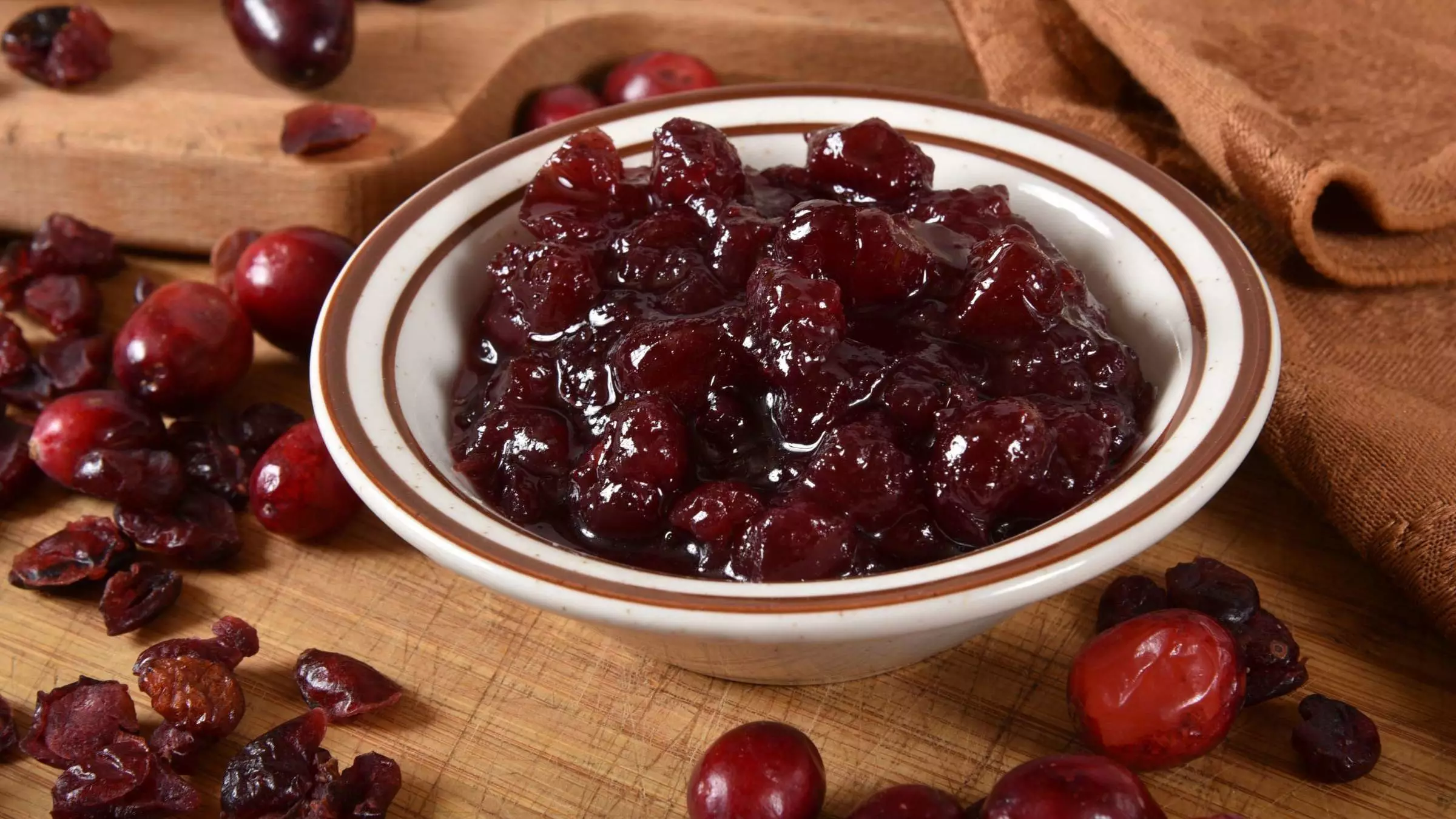 Waarom we cranberrysaus eten op Thanksgiving