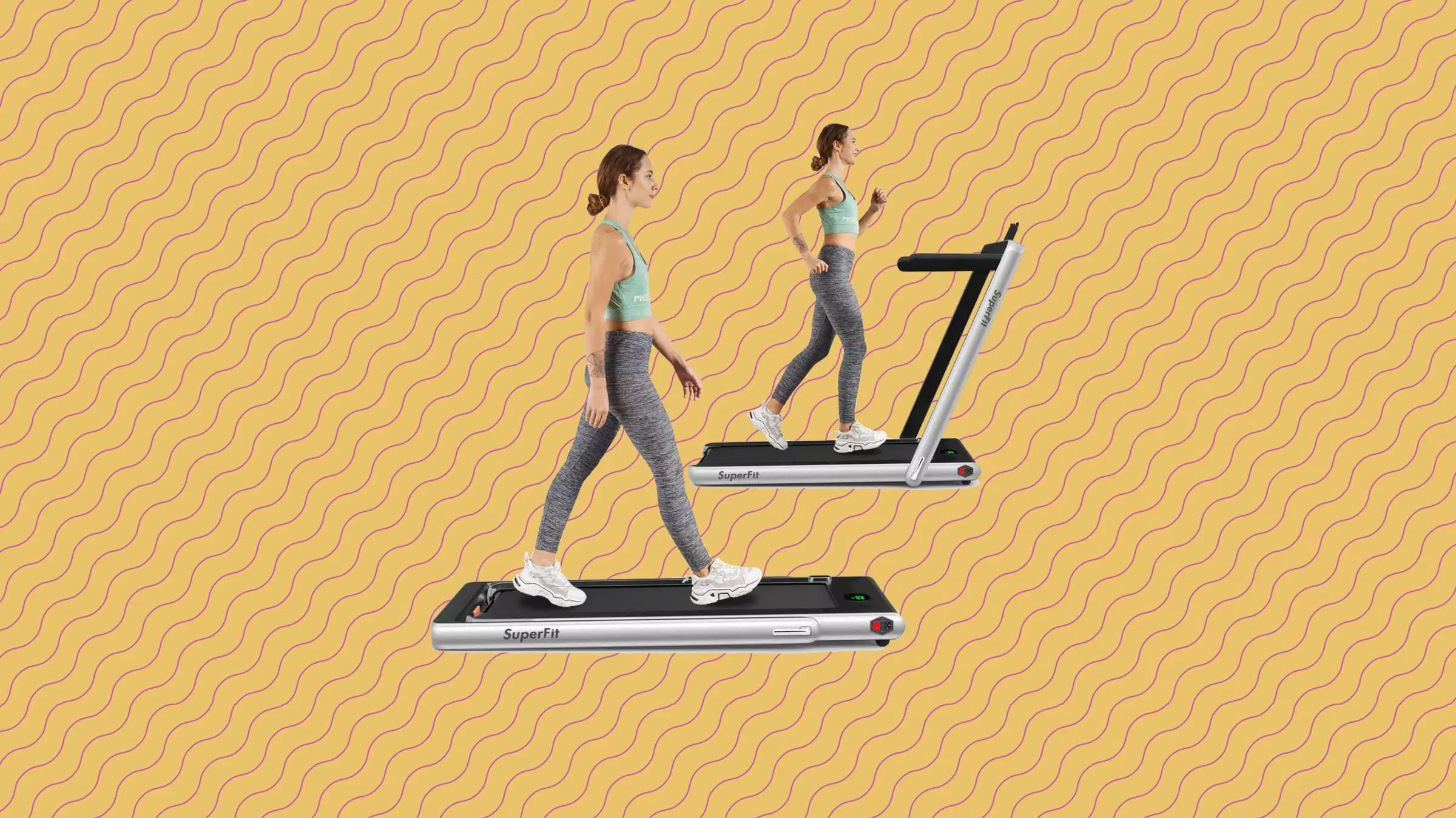 Simpen $ 150 dina Treadmill Lipat Ieu Anu Saé pikeun Spasi Leutik