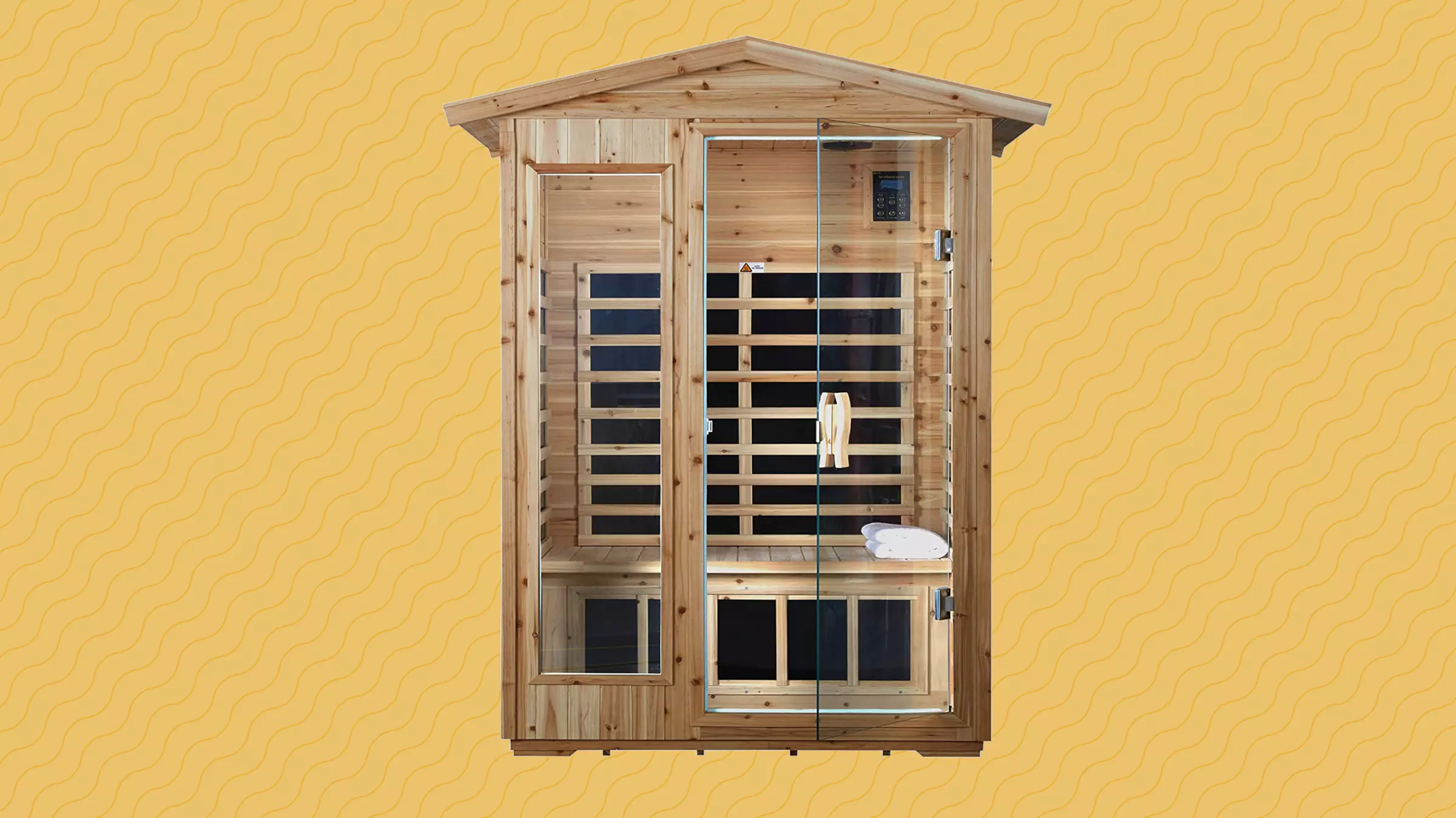 Construa sua própria sauna para duas pessoas por menos de US $ 3.000 com este kit DIY