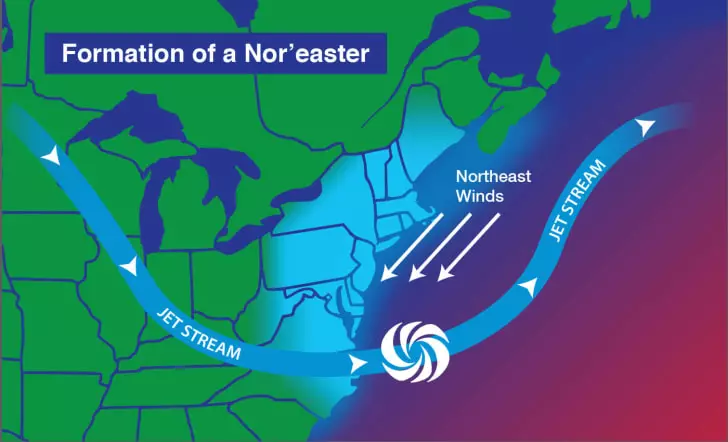 Iyini i-Nor'easter? 2891_2