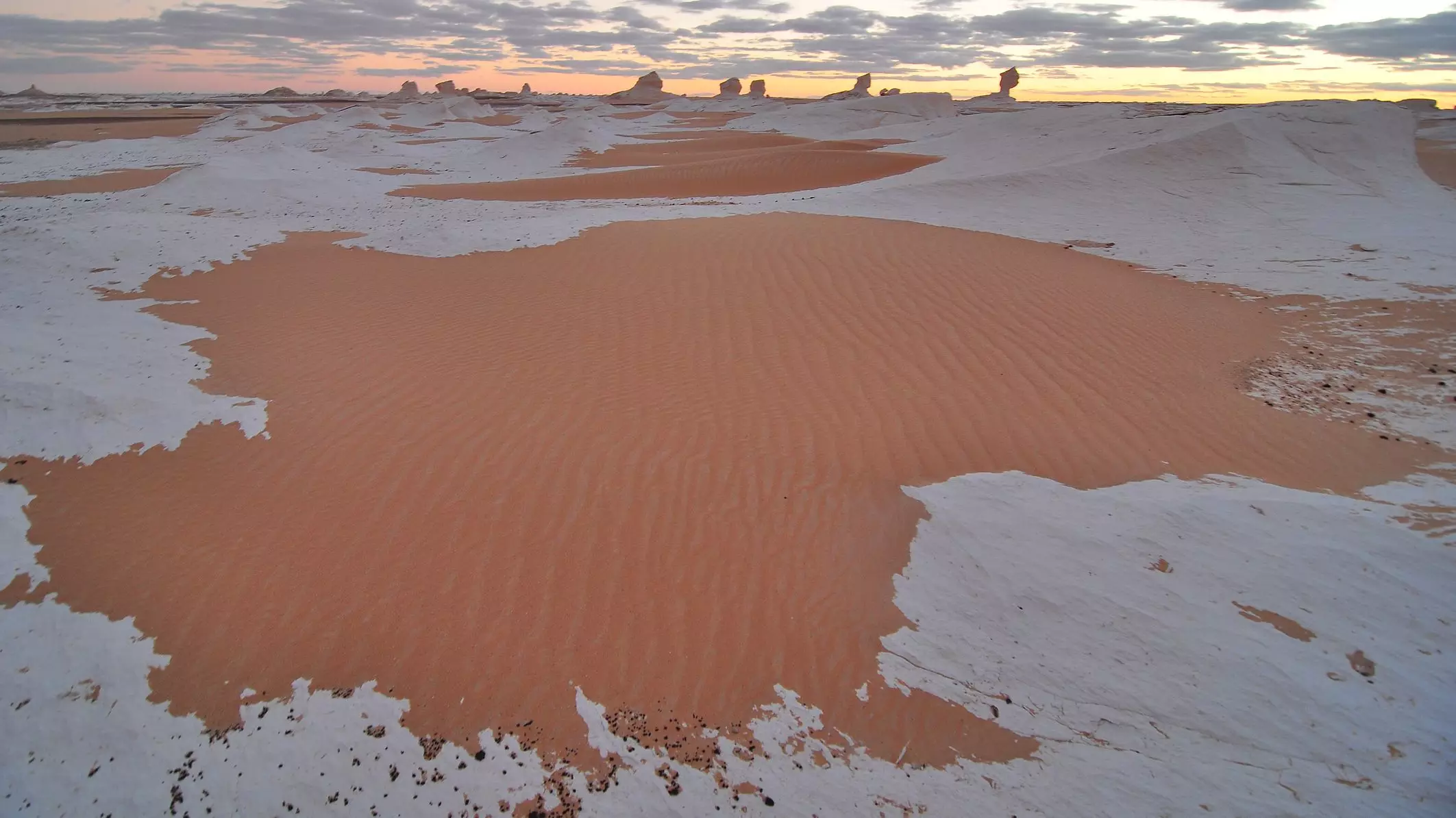 It snie krekt yn 'e Sahara foar de twadde kear yn minder dan in moanne