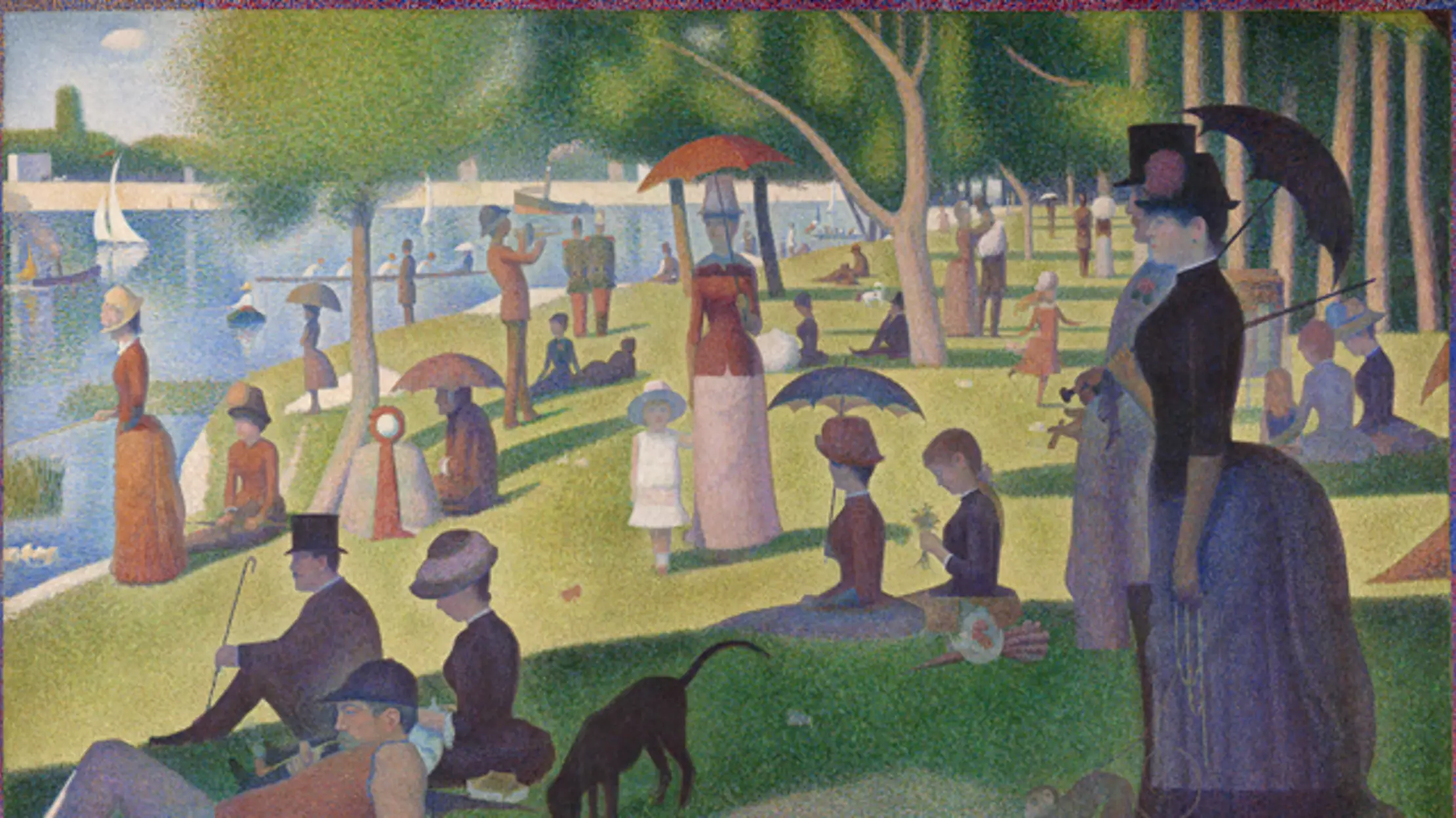 15 Fatti su una domenica a La Grande Jatte - 1884