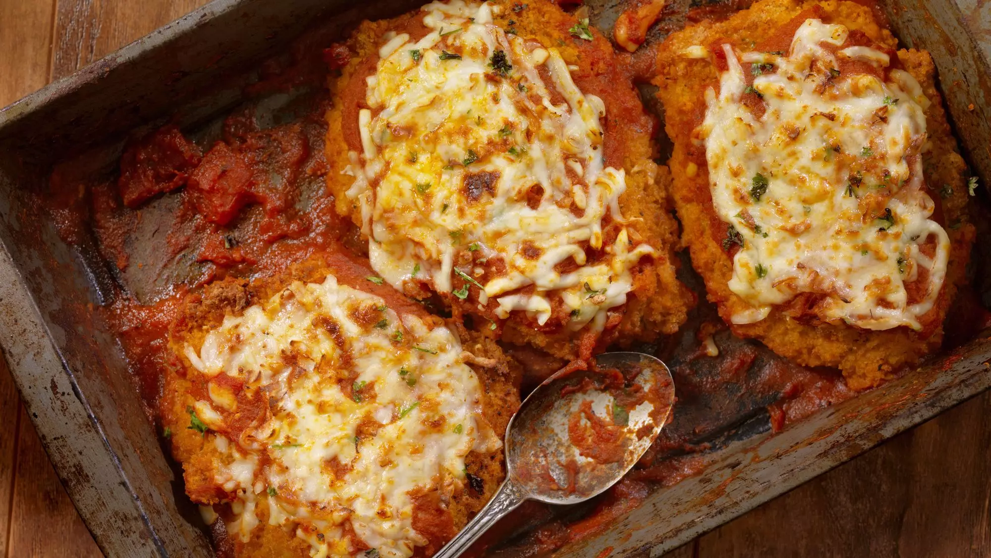 Калиди имконнопазири Crisp Chicken Parmigiana