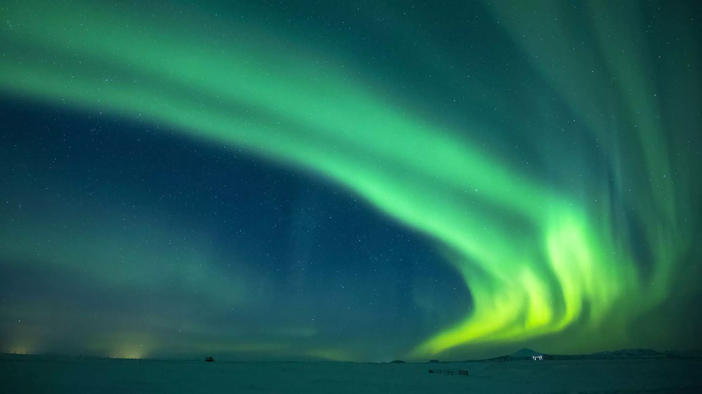 Fotografeer het noorderlicht van IJsland terwijl je in een hotel woont