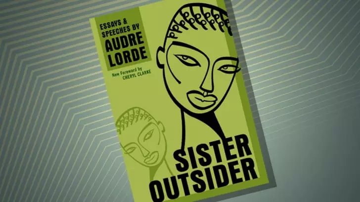 La portada de 'Sister Outsider' de Audre Lorde