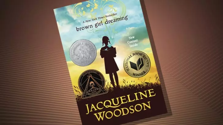 La portada de 'Brown Girl Dreaming' de Jacqueline Woodson