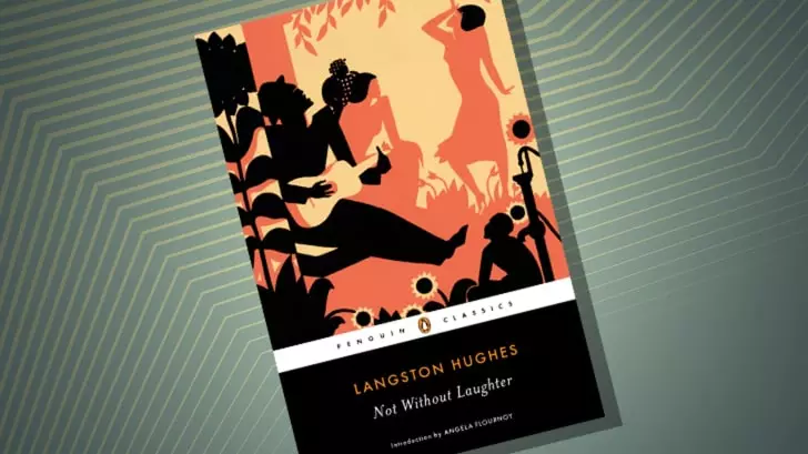 Sampul 'Ora Tanpa Ketawa' dening Langston Hughes