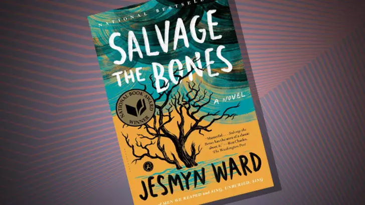 Sampul 'Salvage the Bones' dening Jesmyn Ward