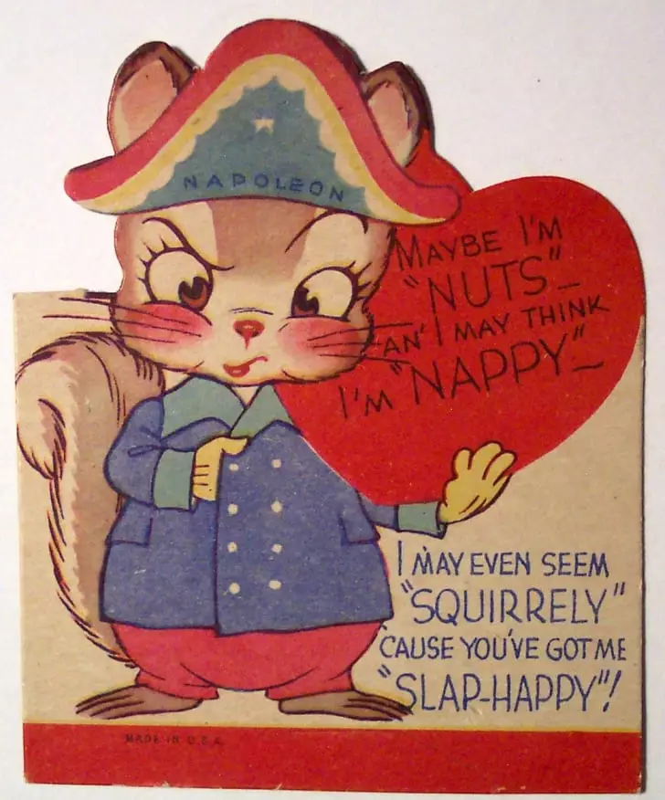 vintage iikhoarntsje card