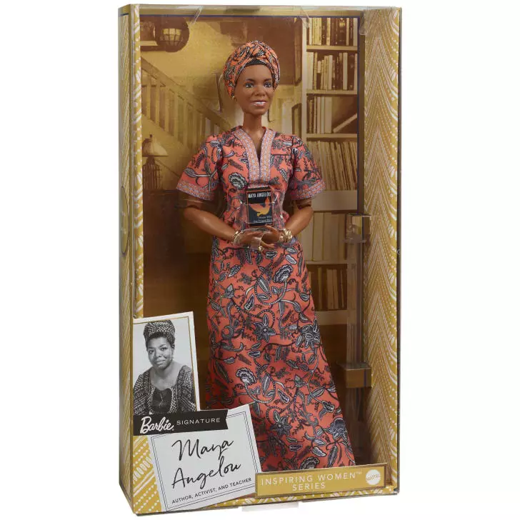 Maya Angelou Barbie waa Mattel's 'haweenka dhiirigelinta' ugu dambeeyay 5861_1