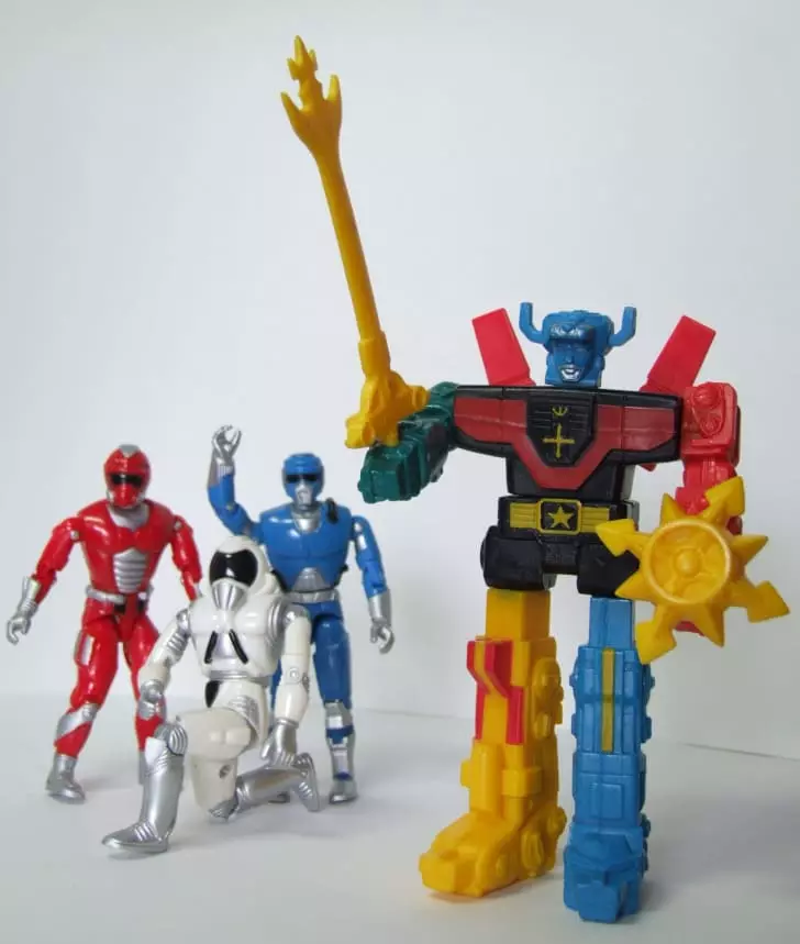 Power Rangers-Actionfiguren