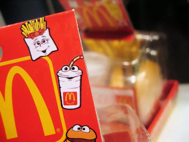 Ein Happy Meal von McDonald's