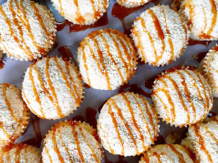 Sesame Caramel Cupcakes Kyra's Bake Shop