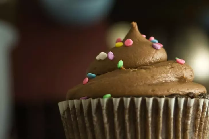 Muddy's Bakeshop Prozac cupcake