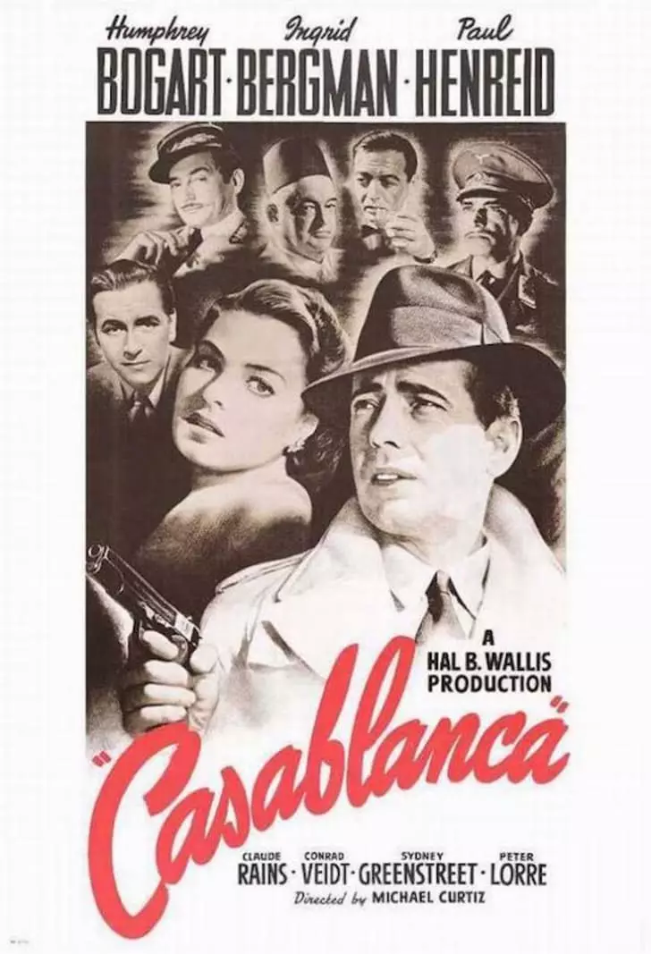 Her ser du på 10 fakta om Casablanca 6412_1