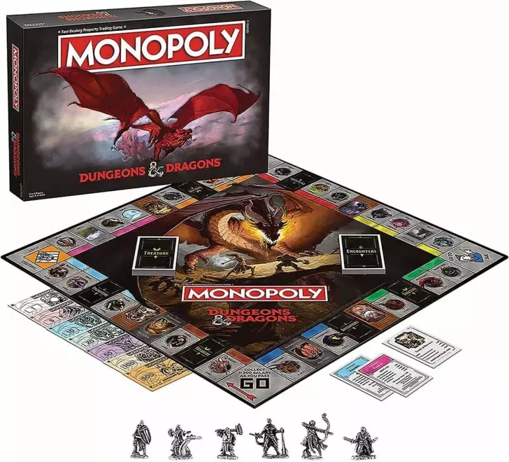 Monopoliya bilan yakuniy o'yinni o'ynang: Dungeons va Dragons 7124_1