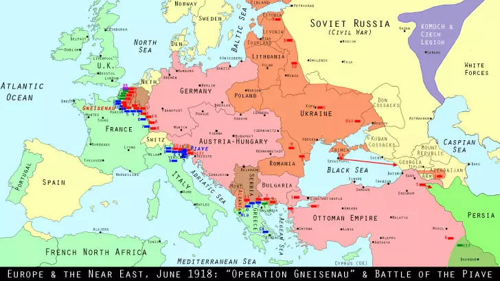 WWI Eeufees: Oostenryk-Hongarye se laaste asem 7734_1