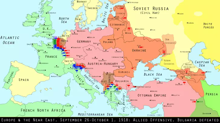 WWI Centennial: Central Powers In Collapse 9123_4