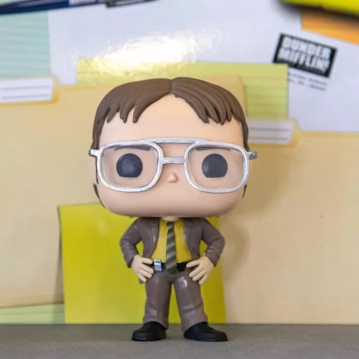 Dwight, Jim, ati Ẹwọn Mike Lati Ọffisi Ṣe Bayi Funko Pop! Awọn ọmọlangidi 9968_3